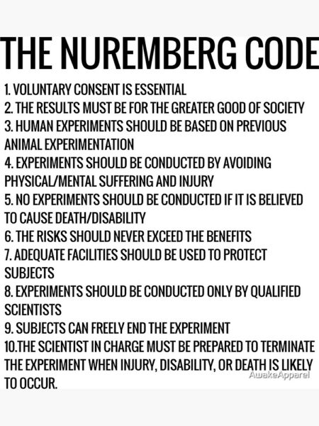 Le consentement médical et les procès des médecins de Nuremberg ...